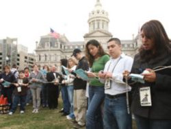 Pilgrims take faith to the streets of Baltimore - Easter / Lent News ...
