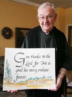 Benedictine monks' calligraphy brings beauty to the written Word of God ...