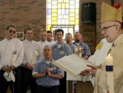 Archbishop welcomes inmates into Church - Living Faith - Home & Family ...