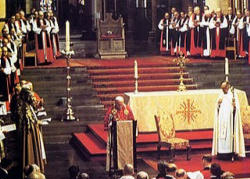 St Augustine's Chair and Pope Benedicts Visit to England - Europe ...