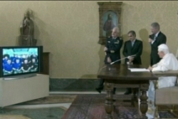 Pope Calls International Space Station, Blesses Astronauts - Technology ...