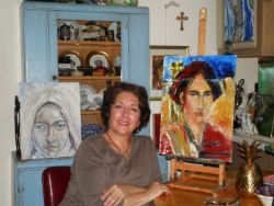 EXCLUSIVE INTERVIEW - Angela Maria Franco, painter of faith - Living ...