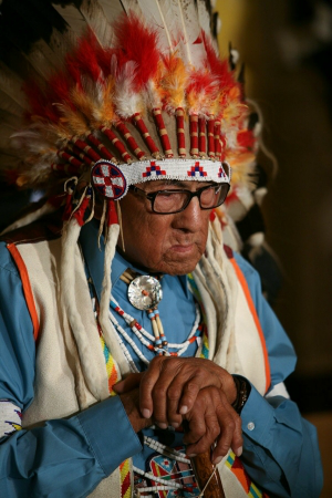 A 'Living legend': Dr. Joseph Medicine Crow, last of the Crow war ...