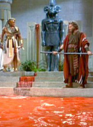 Biblical plague returns: Satellite images reveal blood-red Nile ...