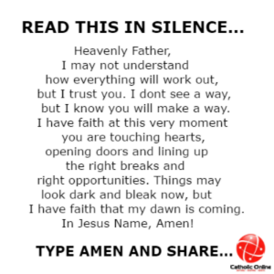 Your Daily Inspirational Meme: Heavenly Father... - Socials - Catholic ...