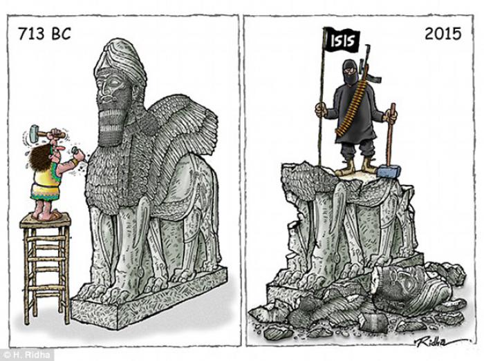 Anti-ISIS art exhibit in Iran shows the most appalling ISIS atrocities ... Anti-ISIS art exhibit in Iran shows the most appalling ISIS atrocities ...