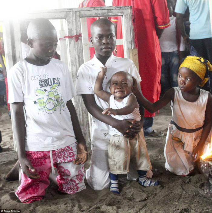 BRUTALLY EXORCISED: Unbelievable 50,000 'child witches' abandoned in ...