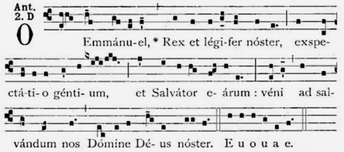 The 'O' Antiphons - O Emmanuel - Advent & Christmas News - Advent ...