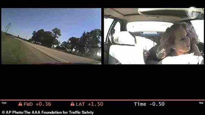 Distracted teenage drivers caught on camera in horrifying accidents ...